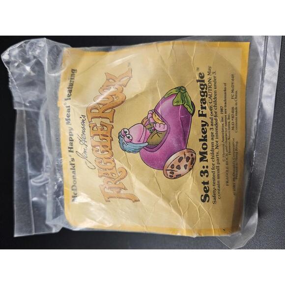 McDonald's | Toys | Vintage 987 Mcdonalds Fraggle Rock Mokey Fraggle ...